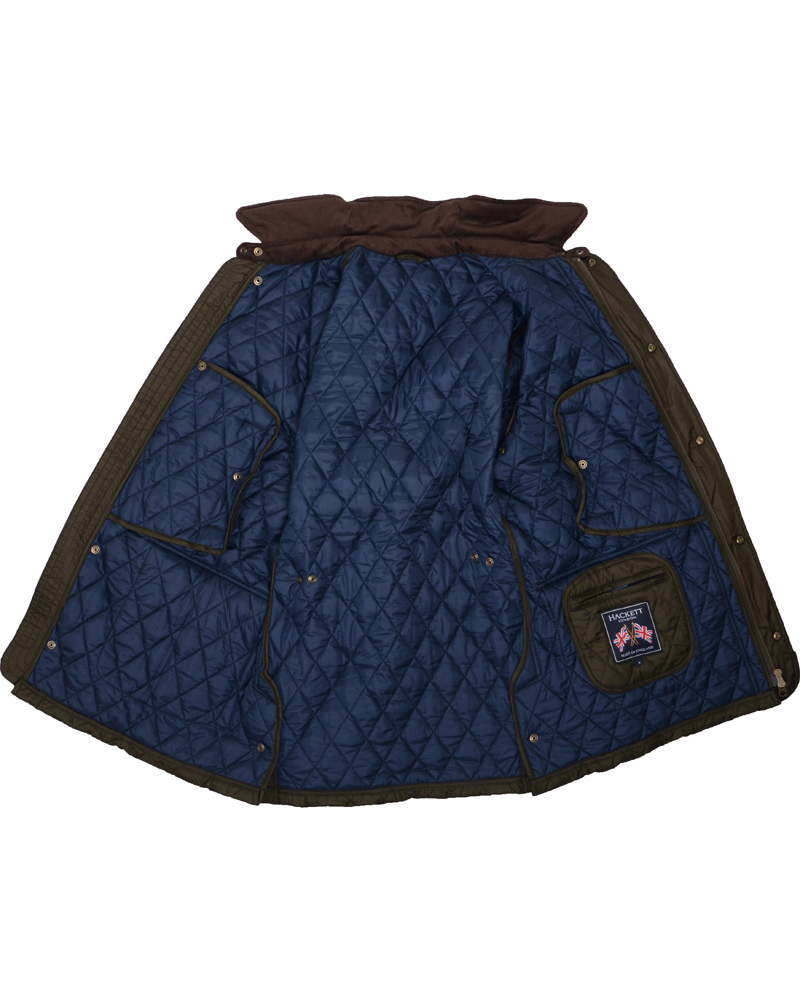 Hackett British Paddock Jacket Olive