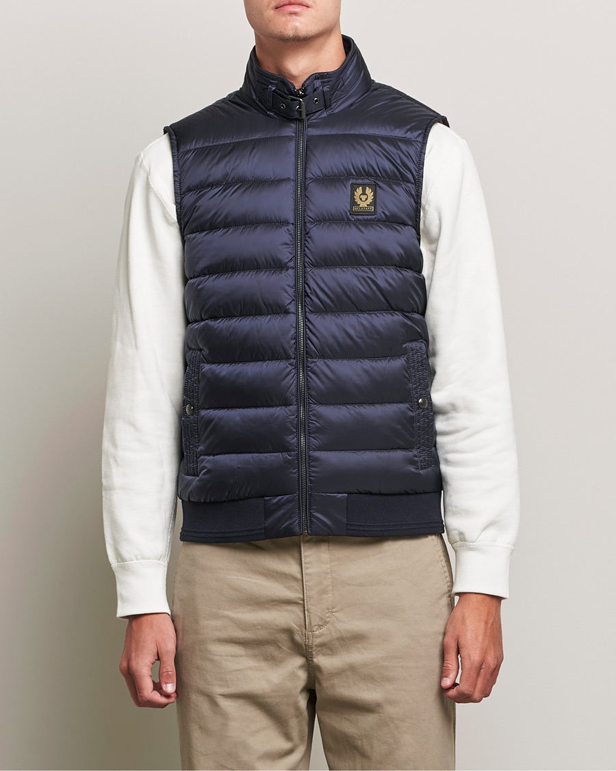 Belstaff Circuit Padded Gilet Dark Ink