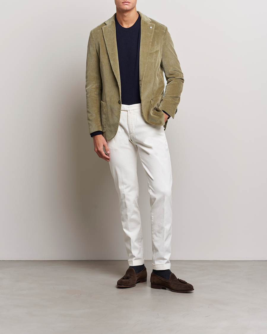L.B.M. 1911 Jack Corduroy Blazer Olive - Acheter L.B.M. 1911 CareOfCarl.fr.