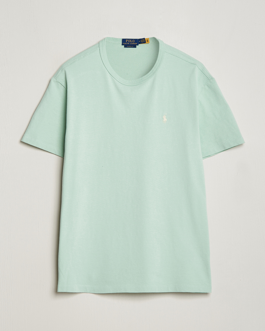 Polo Ralph Lauren Loopback Crew Neck T-Shirt Celadon - Acheter Polo Ralph L